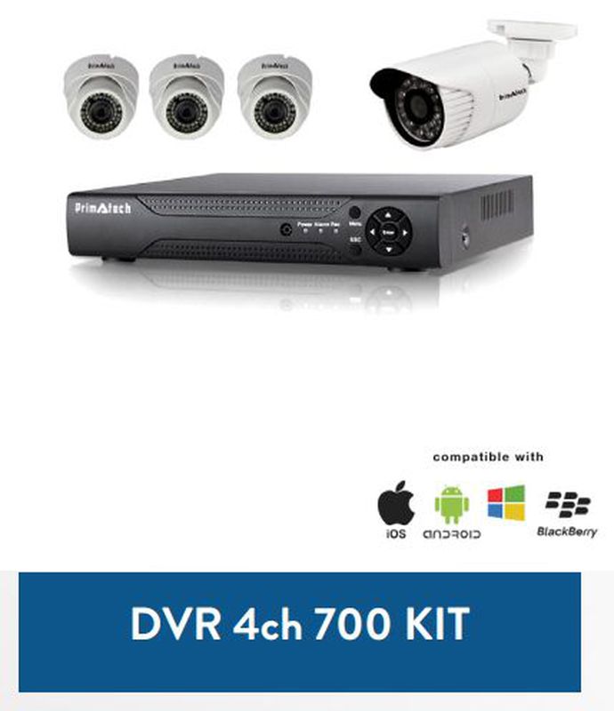 Primatech Paket CCTV DVR 4ch 700 KIT