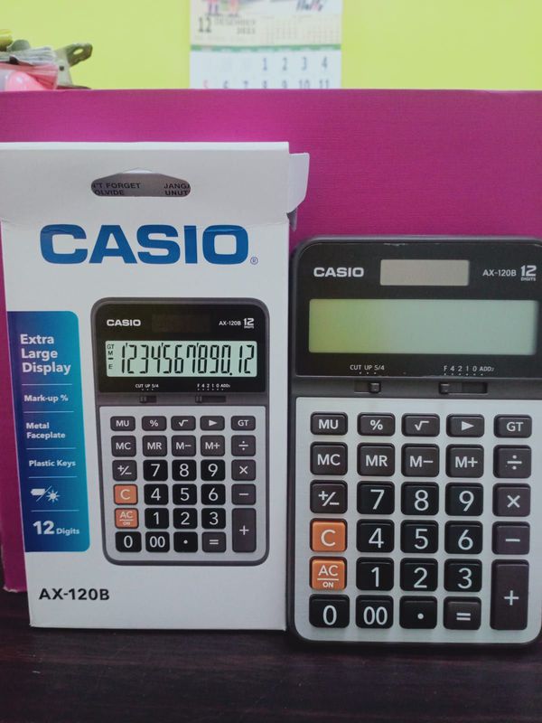 CASIO CAL AX-120B