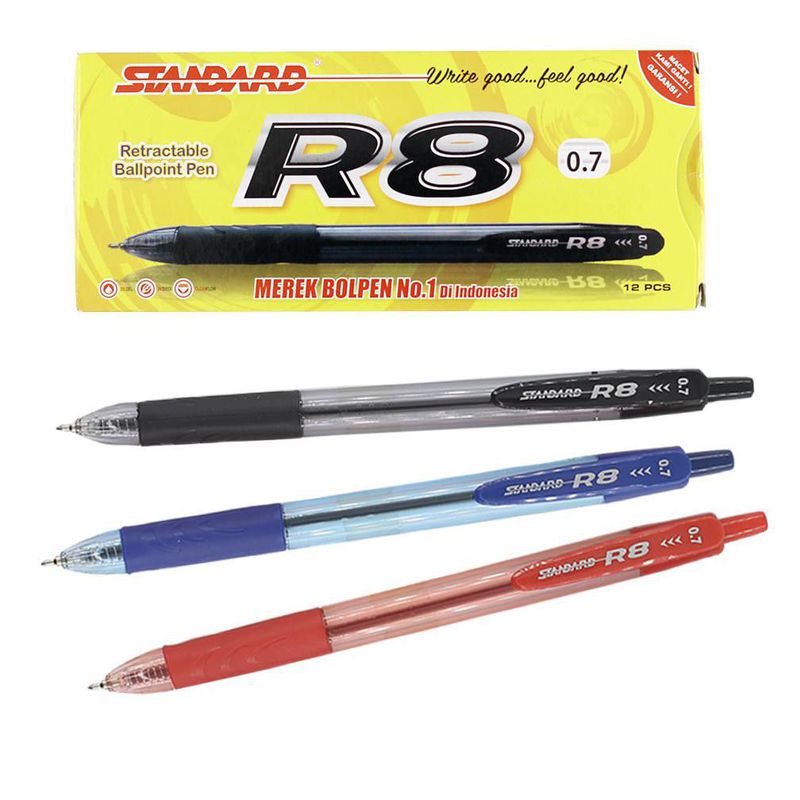BALLPOINT STANDARD R8 0.5 MM - Biru