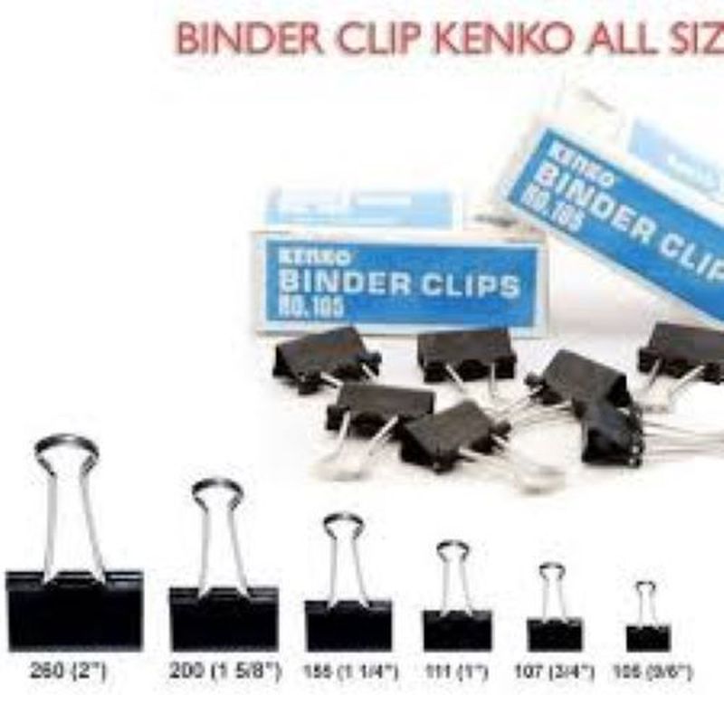 BINDER CLIPS NO. 105