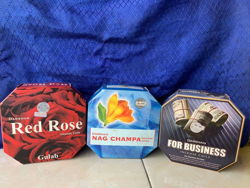Dupa Hio Lingkar Incense Coils Dharsan - Neg Champa