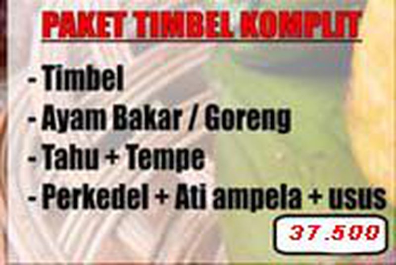 Nasi Box - Timbel Biasa