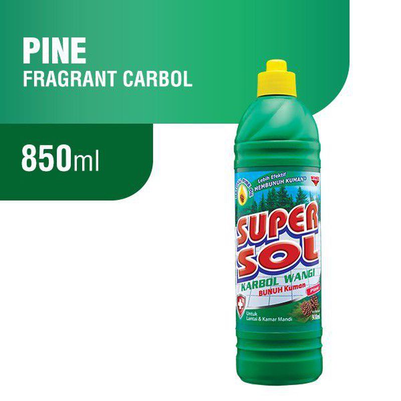 SuperSol Karbol Botol 850Ml