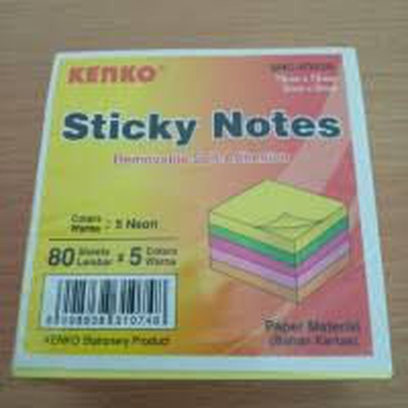 STICKY NOTES KENKO 75 MM X 125 MM
