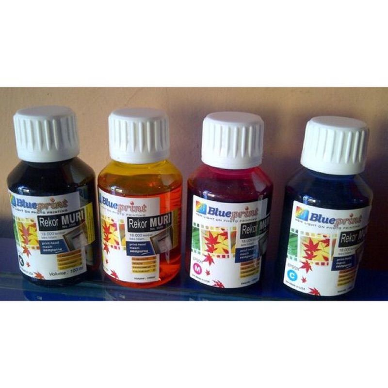 Refill Tinta Blue Print (Black) - Hitam