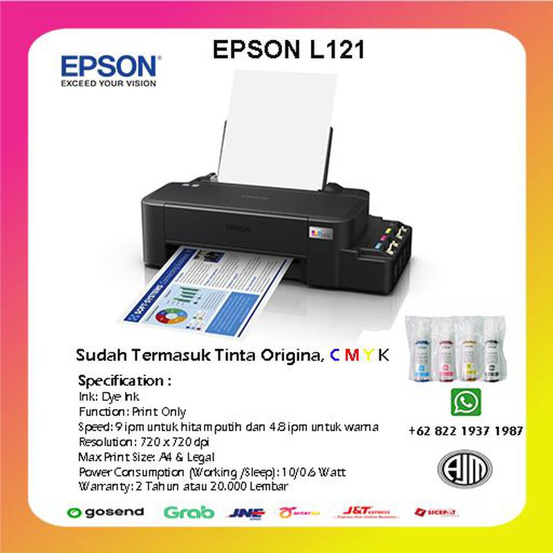 Printer Epson L121 Infus Original
