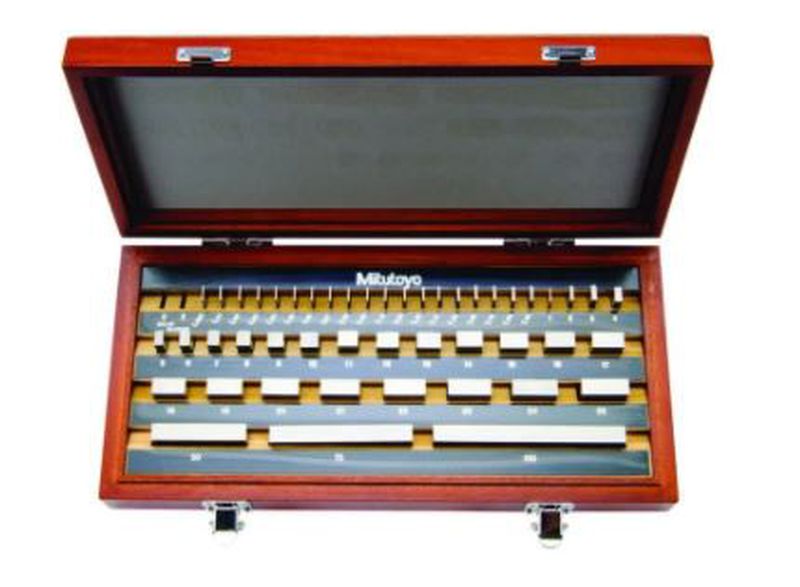 MITUTOYO Block gauge steel 47pcs set