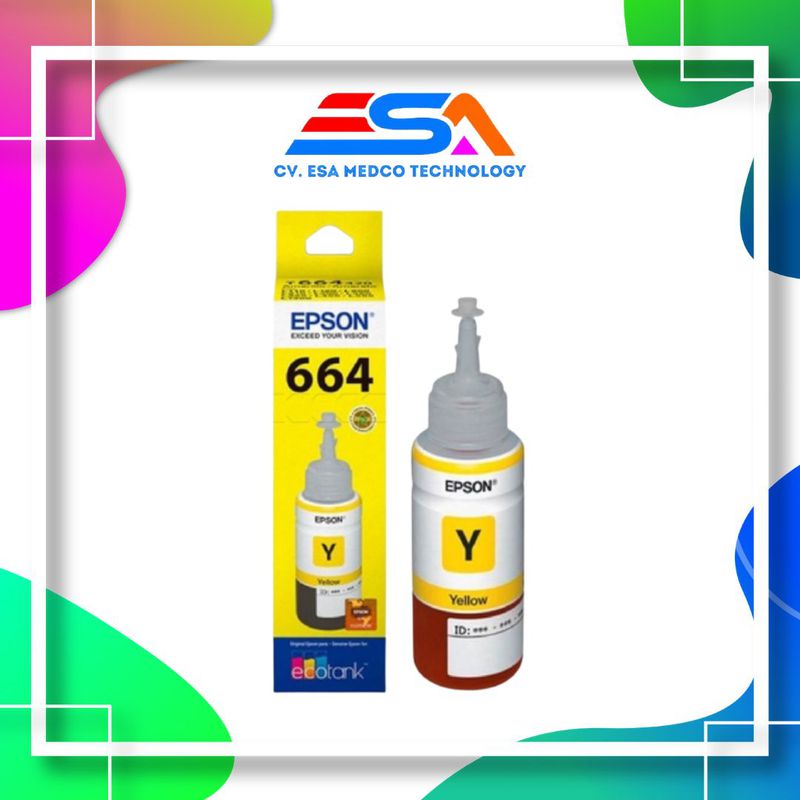 TINTA EPSON 664 YELLOW ORI