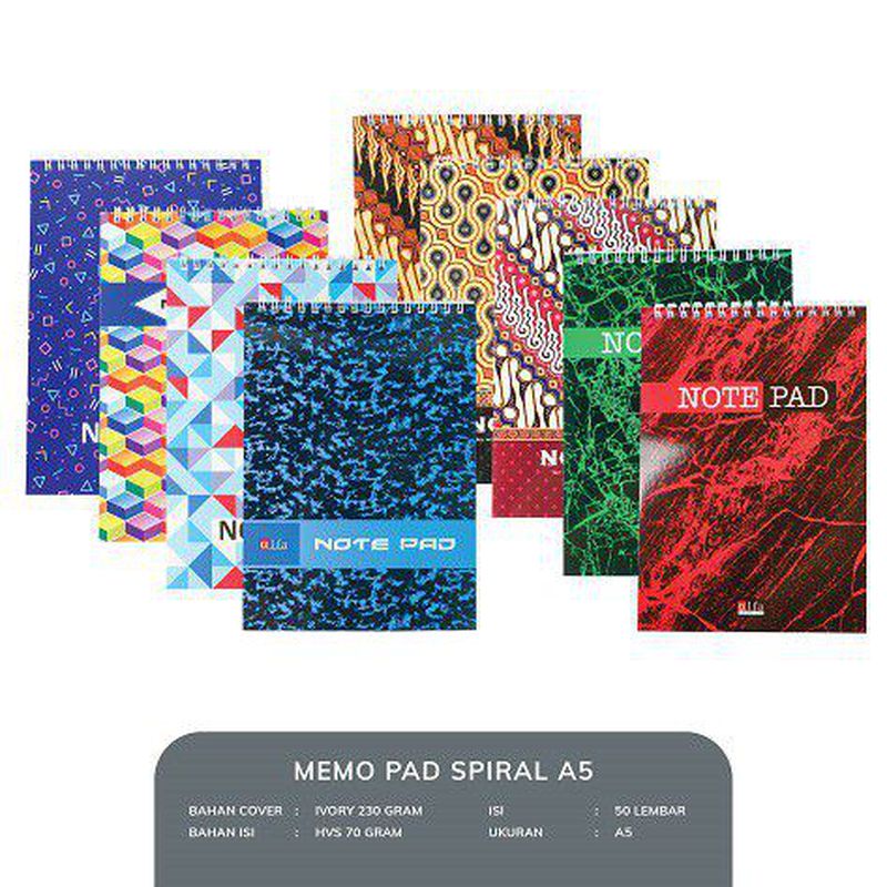 NOTE BOOK SPIRAL A5