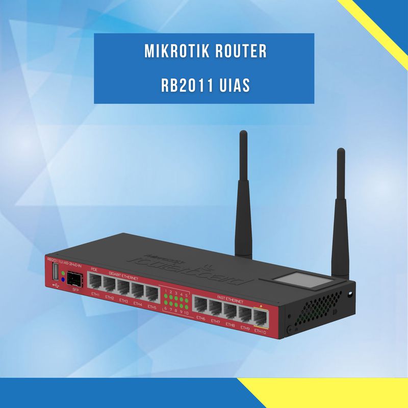 Mikrotik router rb2011 uias-rm
