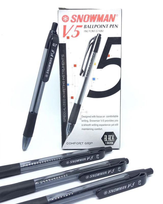 BALLPOINT SNOWMAN V-5