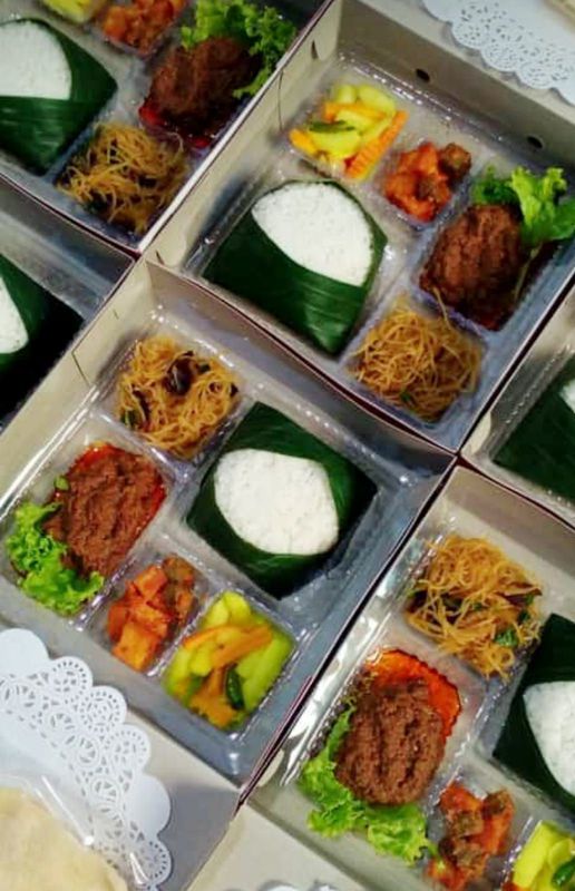 Nasi Box Daging by Sari Culinary Rp.35.000