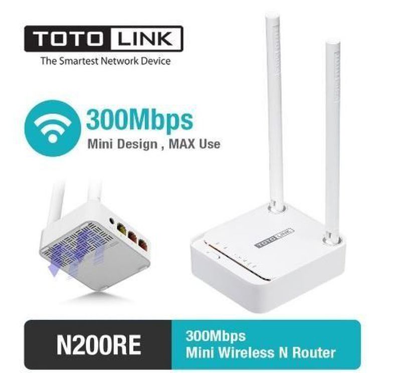 TOTOLINK N355RT 300Mbps Router Wireless 2 Antena