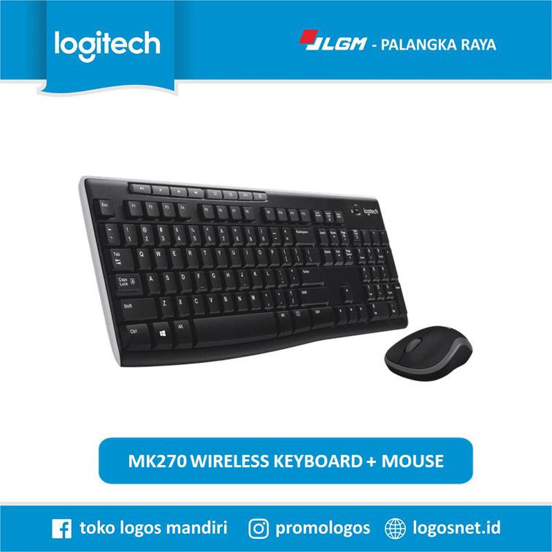 Logitech Keyboard + Mouse MK270