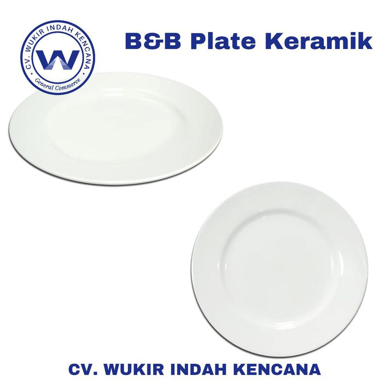 B&B Plate Keramik