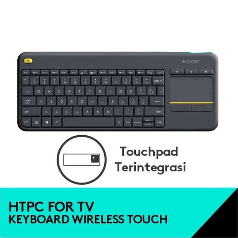 Logitech K400 Plus Keyboard Wireless Touchpad - IG007