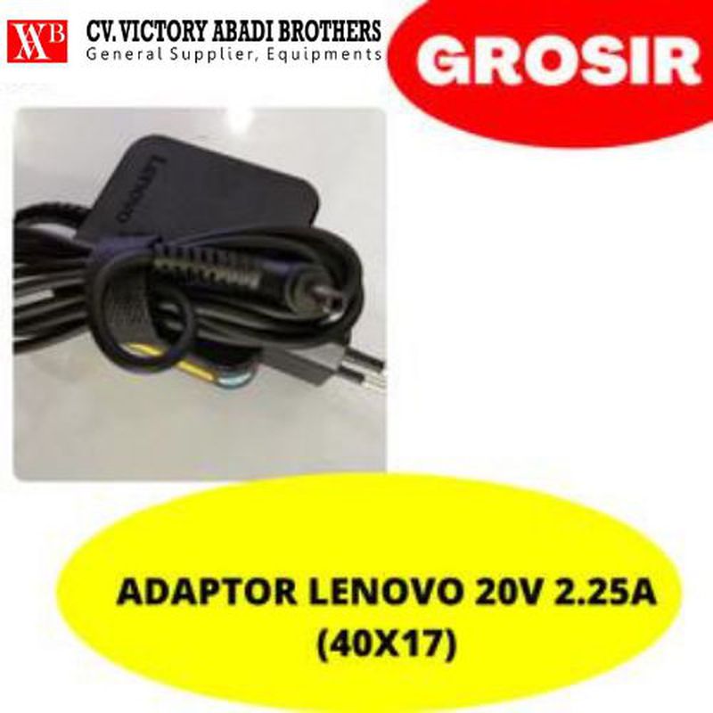 ADAPTOR LENOVO 20V 2.25A 40X17