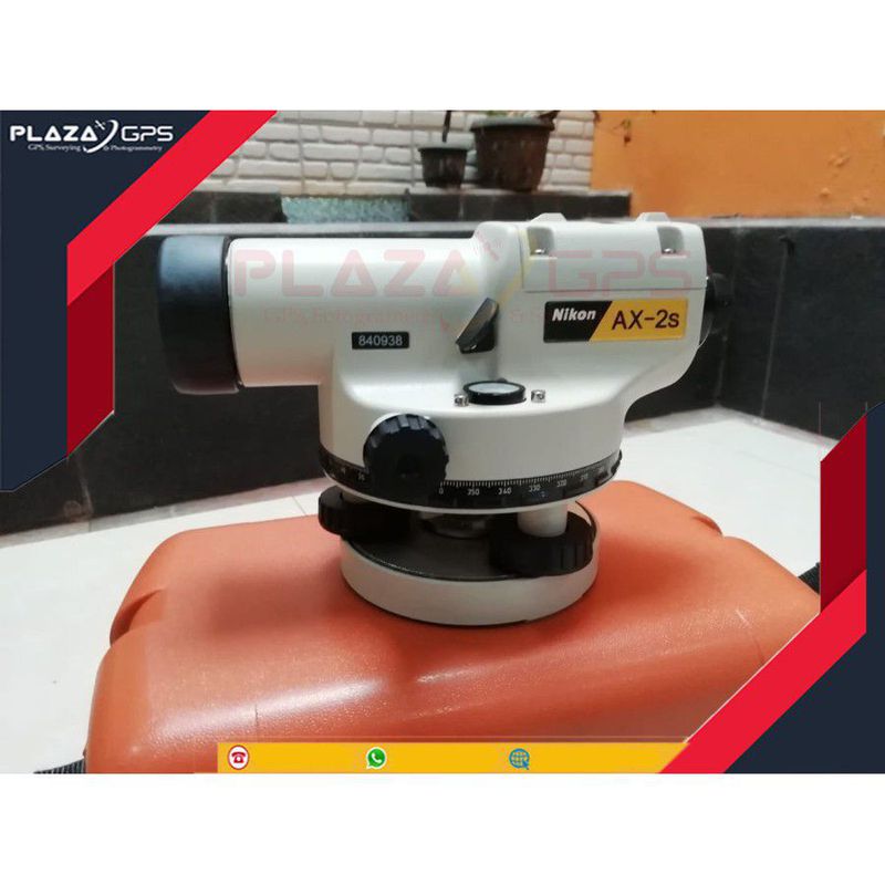 Automatic Level / Waterpass Nikon AX-2S Paket Lengkap