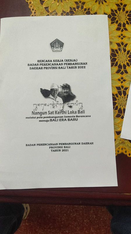 RENJA BAPPEDA PROV. BALI TH 2022