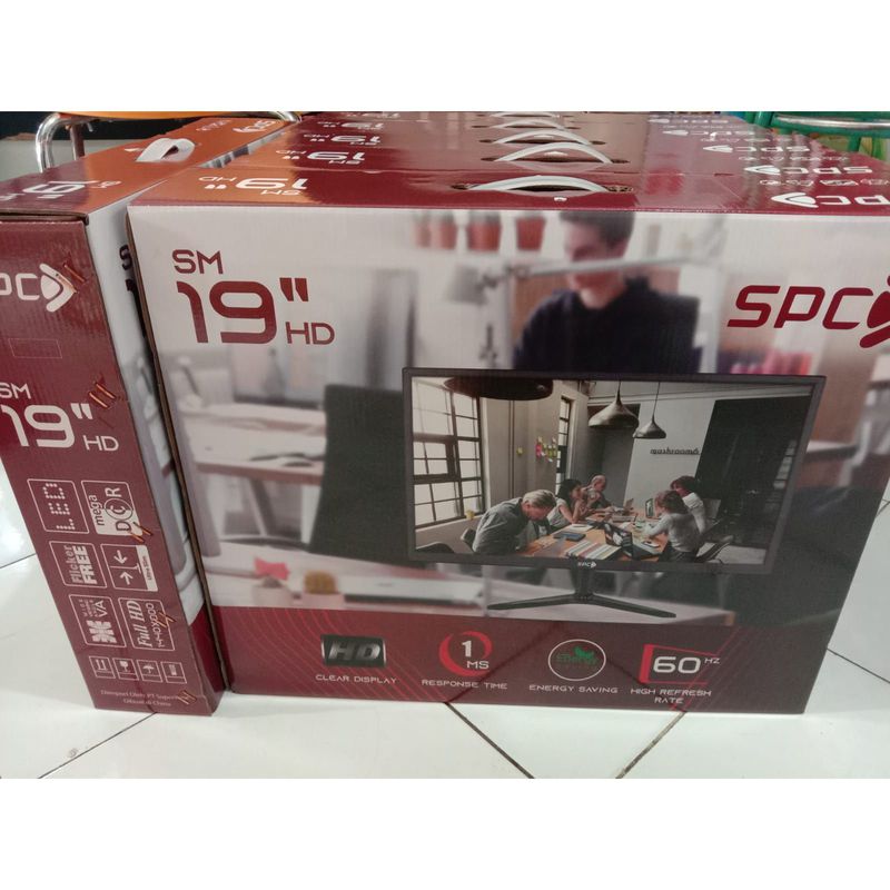 MONITOR LED SPC 19" SM-19HD + HDMI