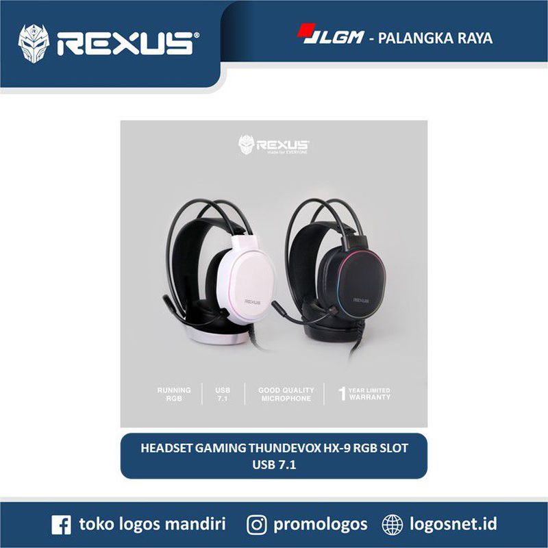 Rexus Gaming Headset Thundervox HX9