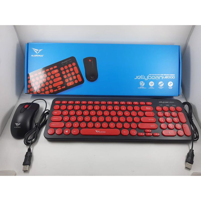 KEYBOARD+MOUSE ALCATROZ U2000