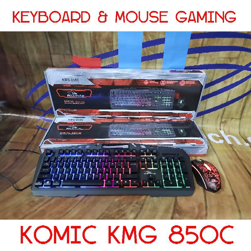 KEYBOARD+MOUSE KOMIK GAMING KMG-850C