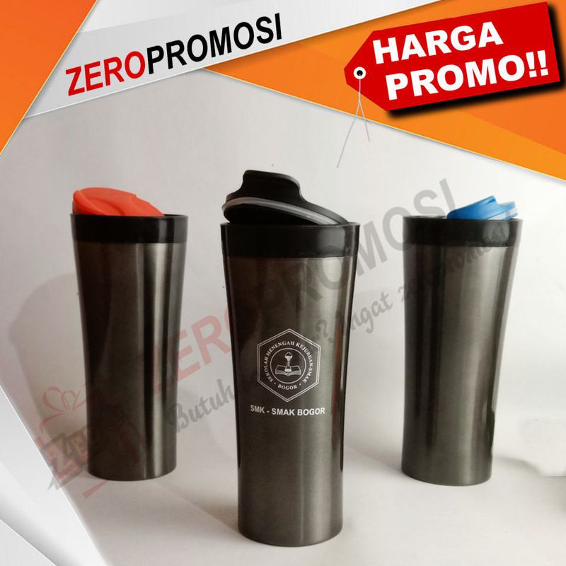Tumbler Plastik Custom Kode BT-19 Cetak Logo