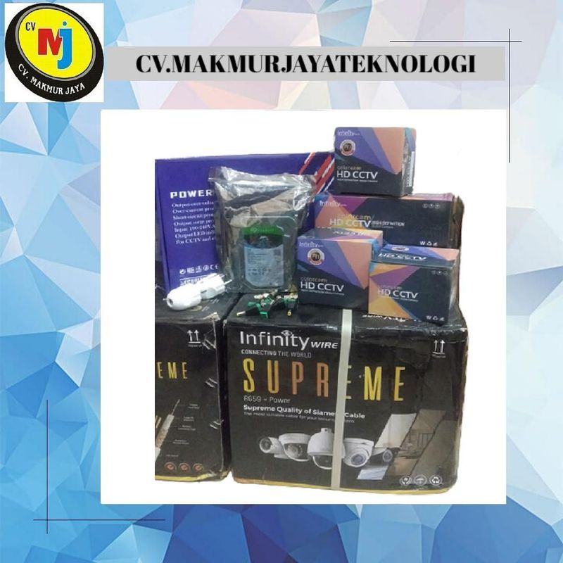 Paket CCTV Infinity Colorvu HD 3mp