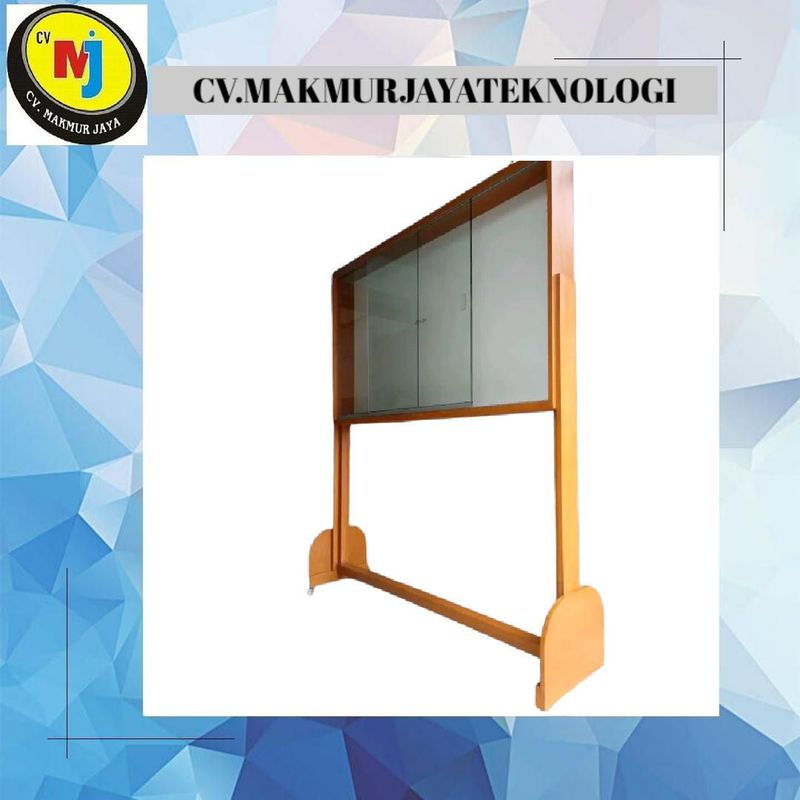 Papan Mading Kayu Dinding