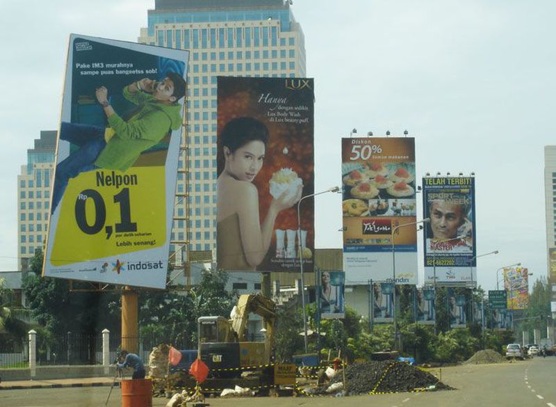Titik Sewa Billboard di Jakarta