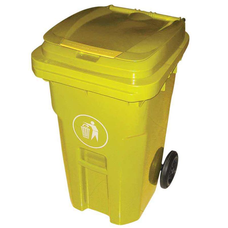 DUST BIN 100L YELLOW KW1800985