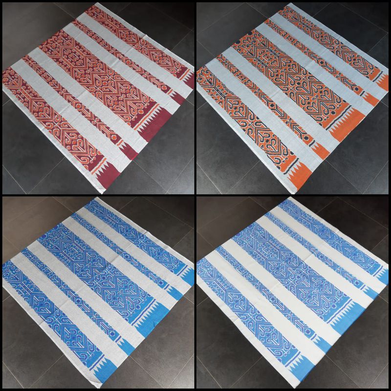 Kerajinan Kain Tenun Ikat ATBM Troso rewoven