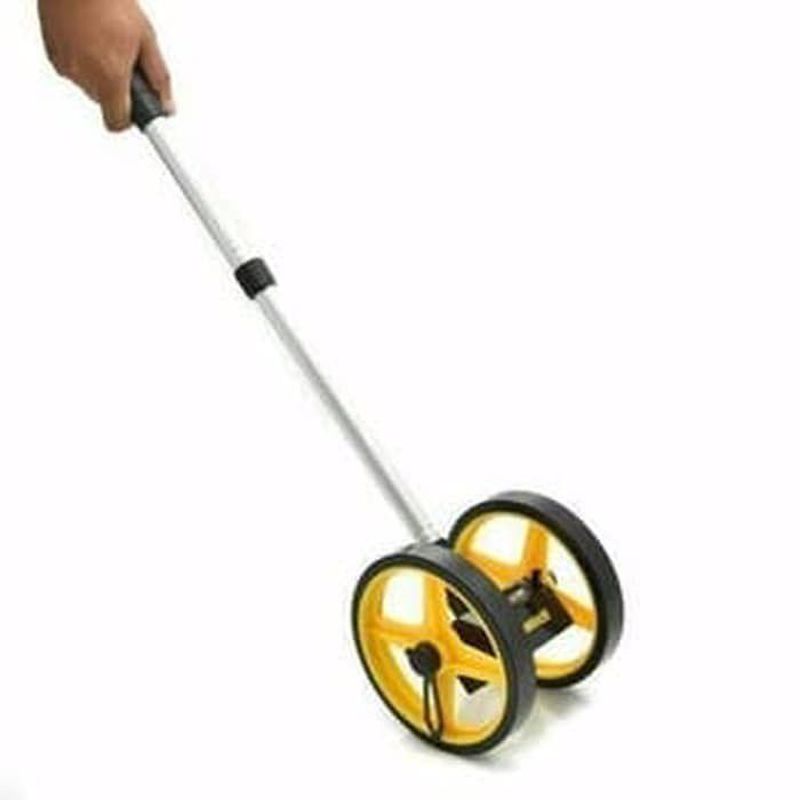 Meteran Roda Krisbow/ Meteran Berjalan Meteran Dorong