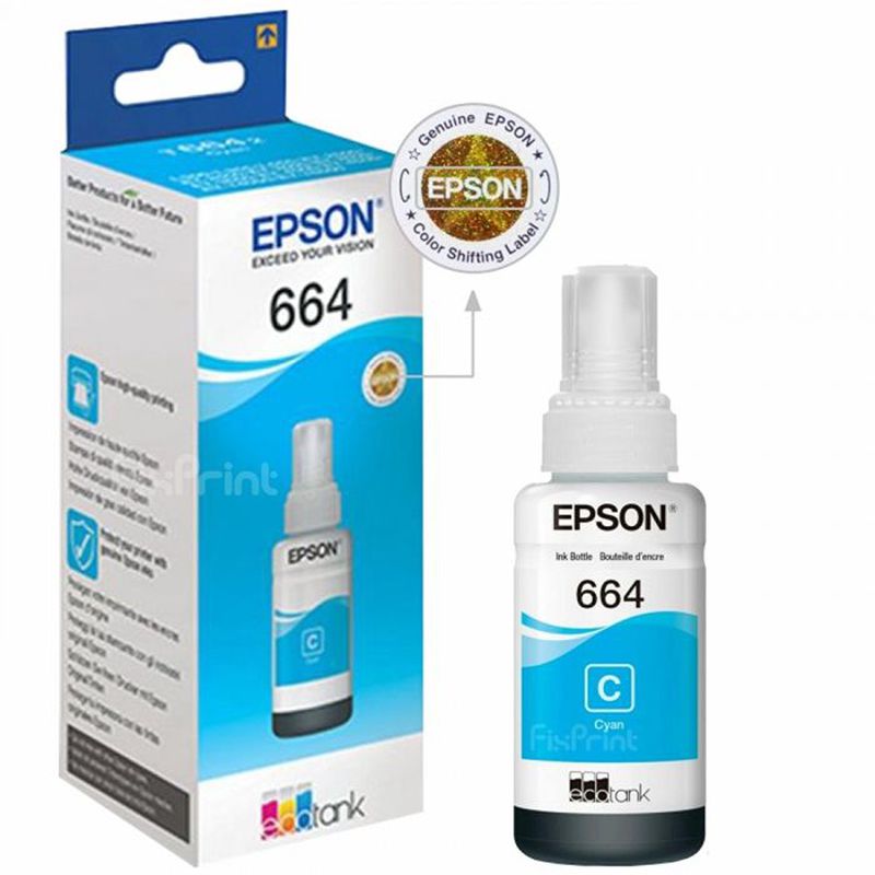 Tinta Refill Printer Epson 664 Cyan