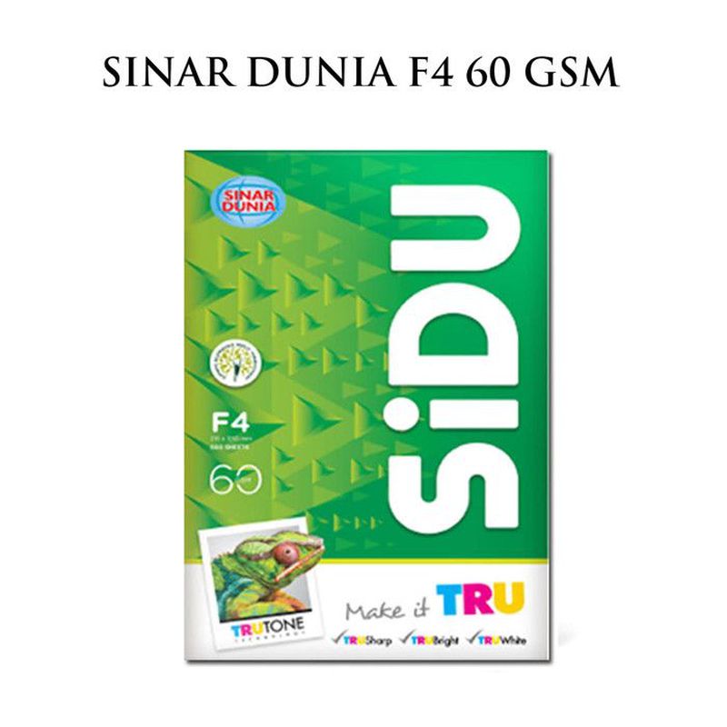 Kertas HVS 60 gram Sidu