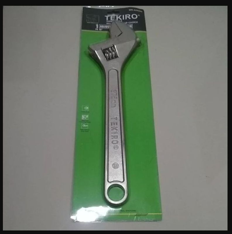 KUNCI INGGRIS 15 INCH TEKIRO ADJUSTABLE WRENCH 15 in Tekiro CHROME