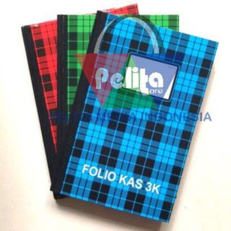 Buku Kas Folio Hard Cover 3K