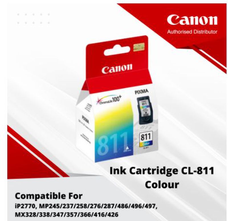 Tinta Cartridge Canon CL 811 Colour