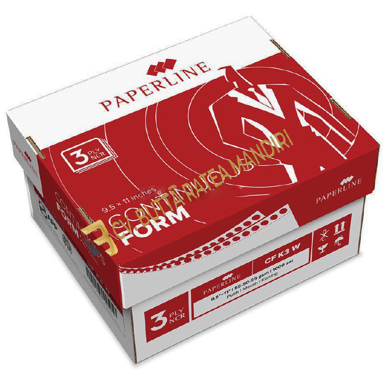 KERTAS CONTINUOUS FORM 3 PLY NCR (FULL)