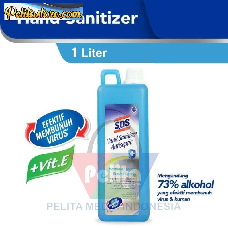 SOS Hand Sanitizer 1 Liter Refill