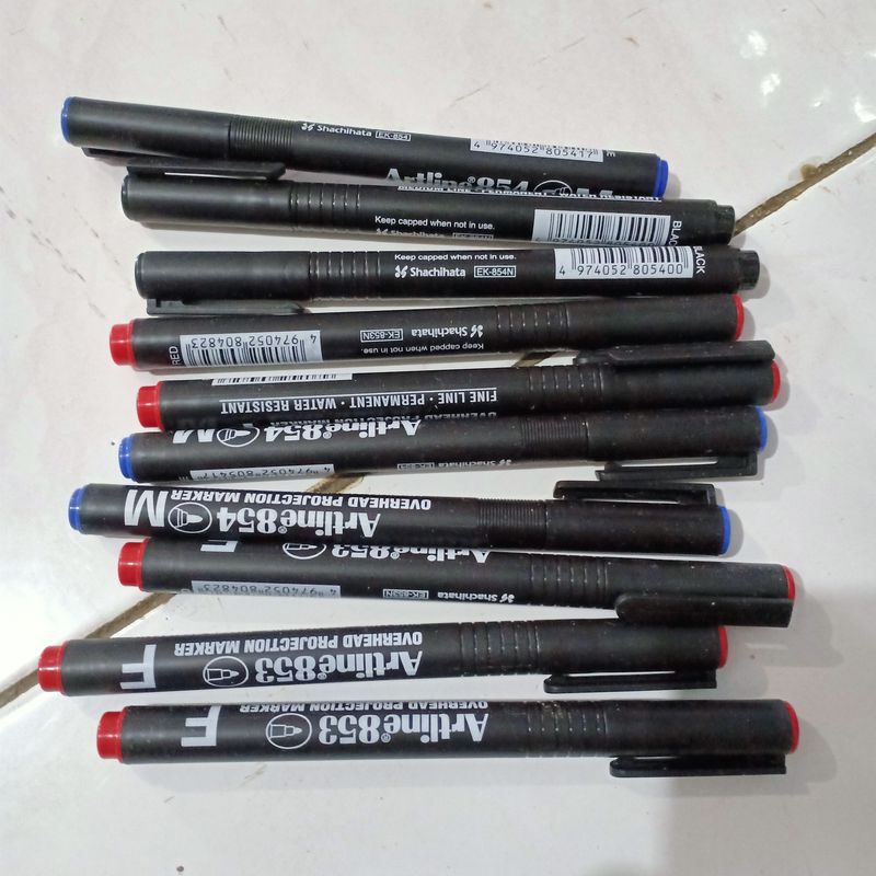 Spidol transparan / ohp - Biru