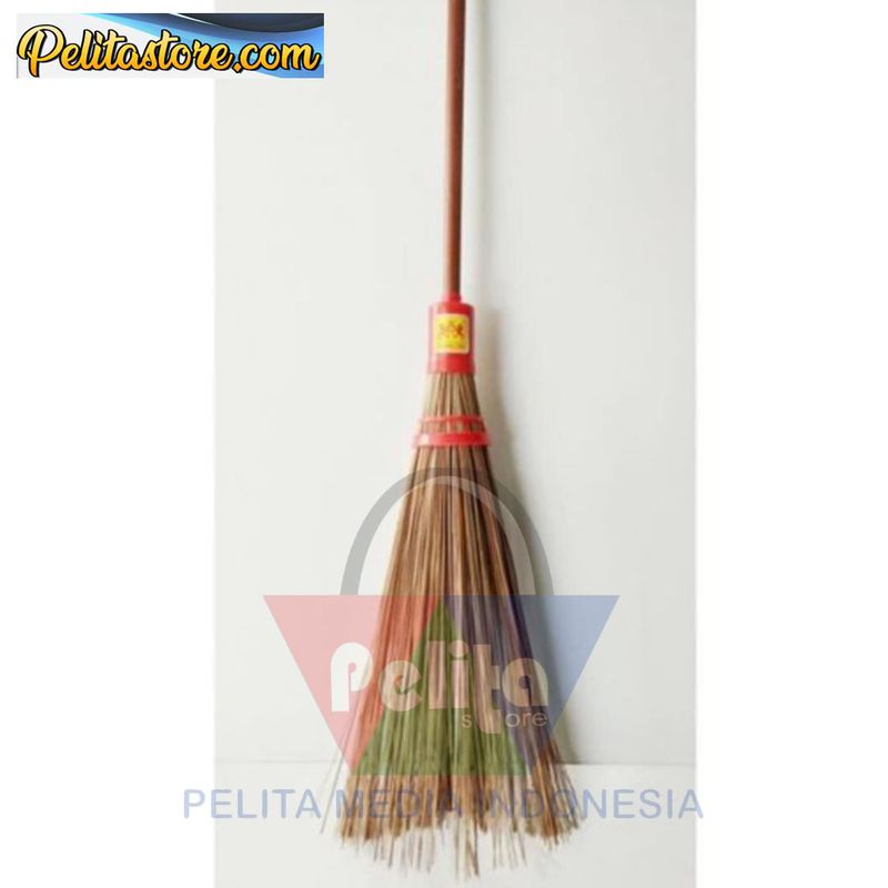 Sapu Lidi Gagang Kayu