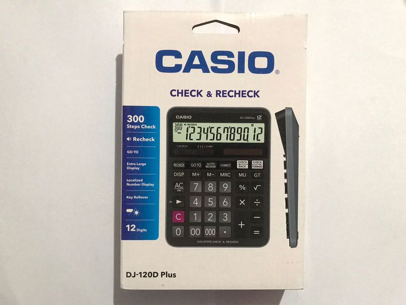 KALKULATOR CASIO DJ-120D PLUS