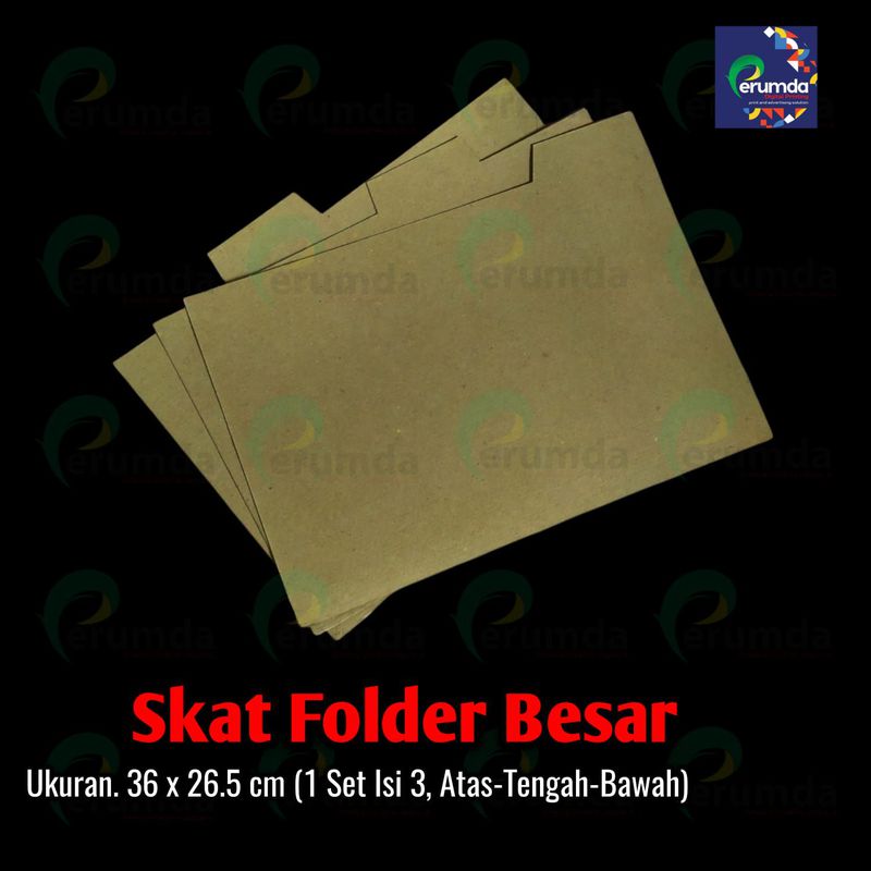 Skat Folder Besar (1 Set)