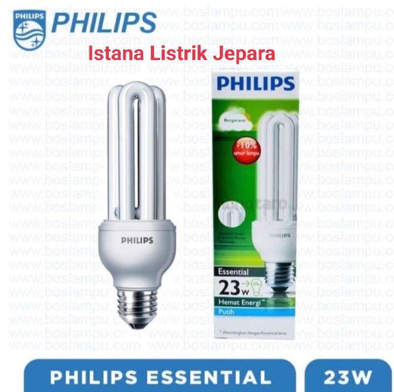 Lampu SL Essential 23w Philips