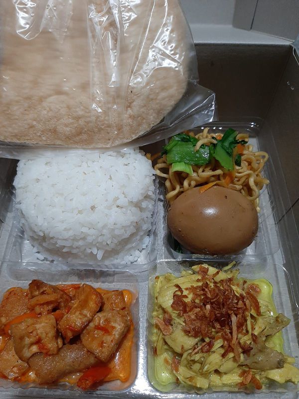 Nasi Box Rames A - Kecil