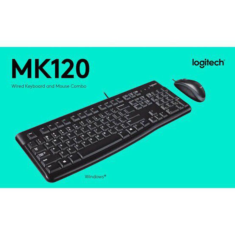 MOUSE KEYBOARD LOGITECH MK120