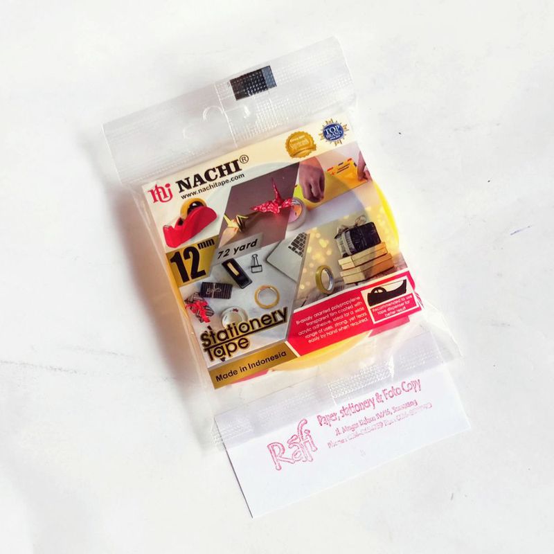 NACHI STATIONARY 12X72M KUNING