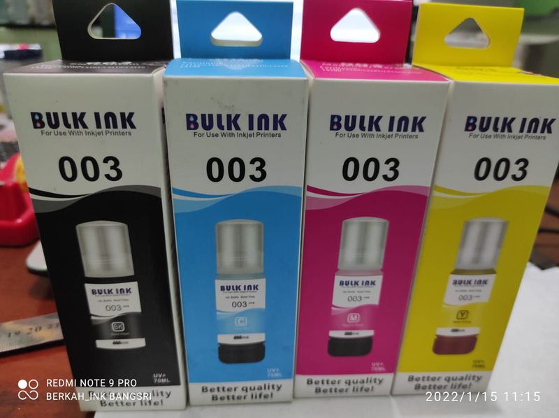 Tinta Epson 003 compatible bulk ink